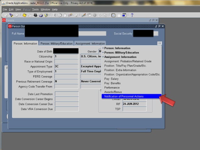 CHECKING ACTIONS IN DCPDS | PDF