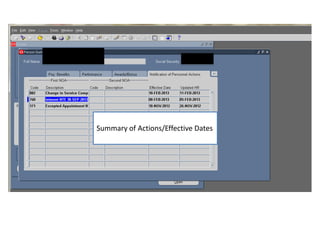 CHECKING ACTIONS IN DCPDS | PDF