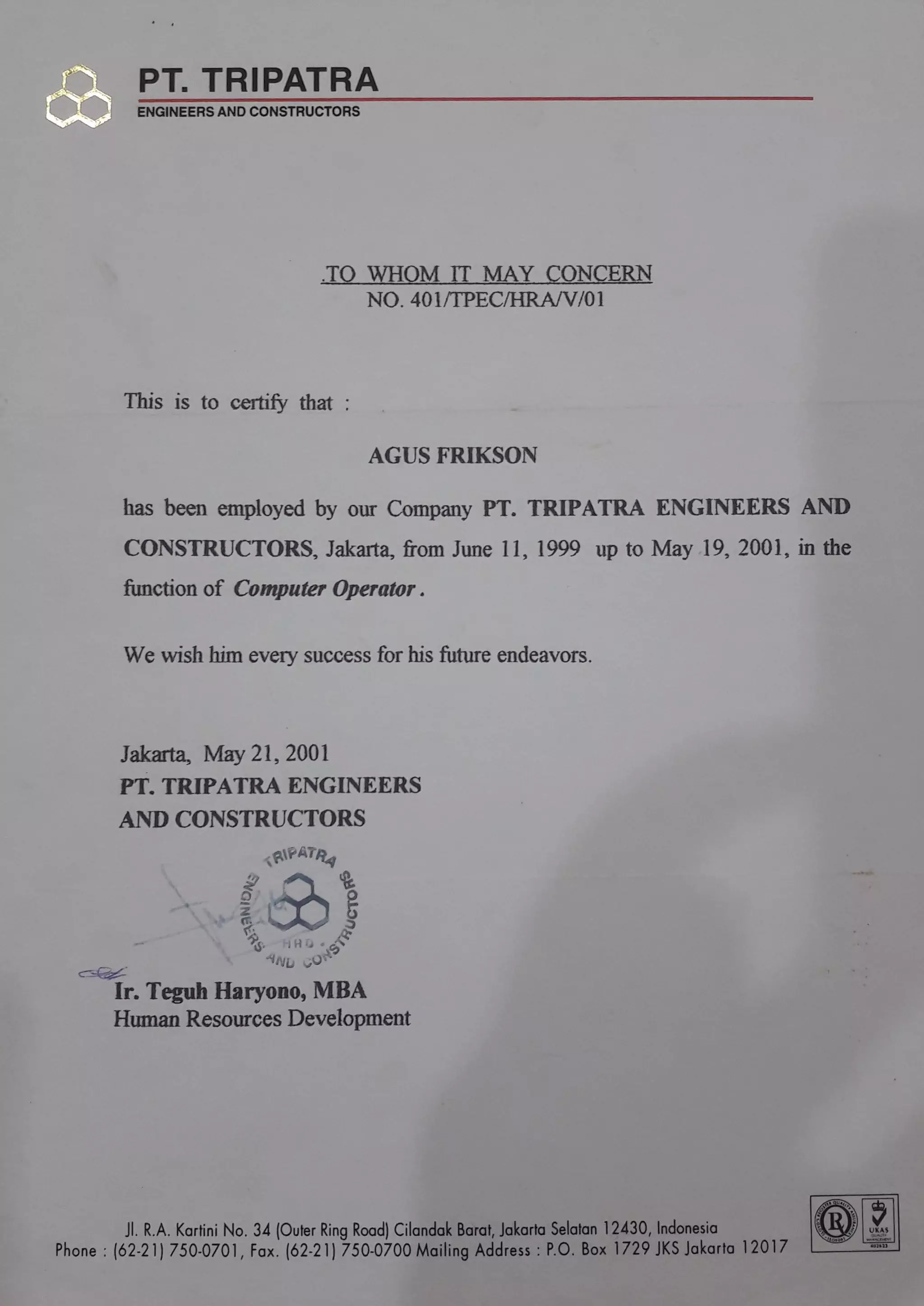 Tripatra Ref | PDF