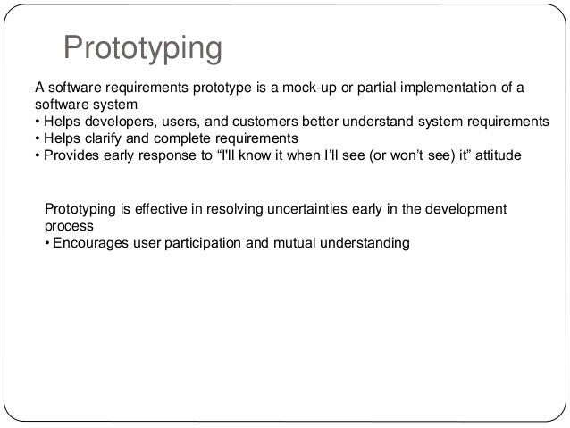 Elicitation Techniques