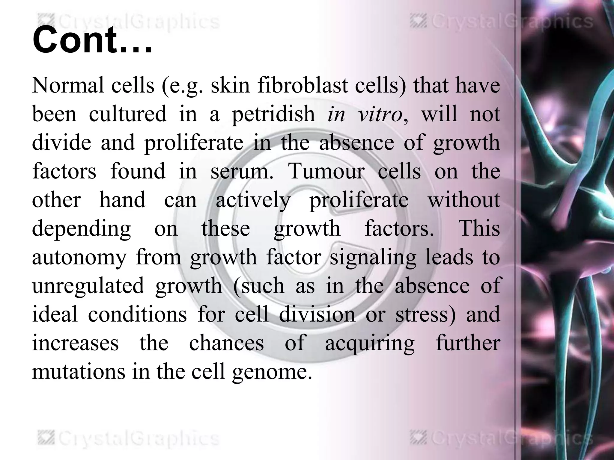 Cancer biochemistry | PPT
