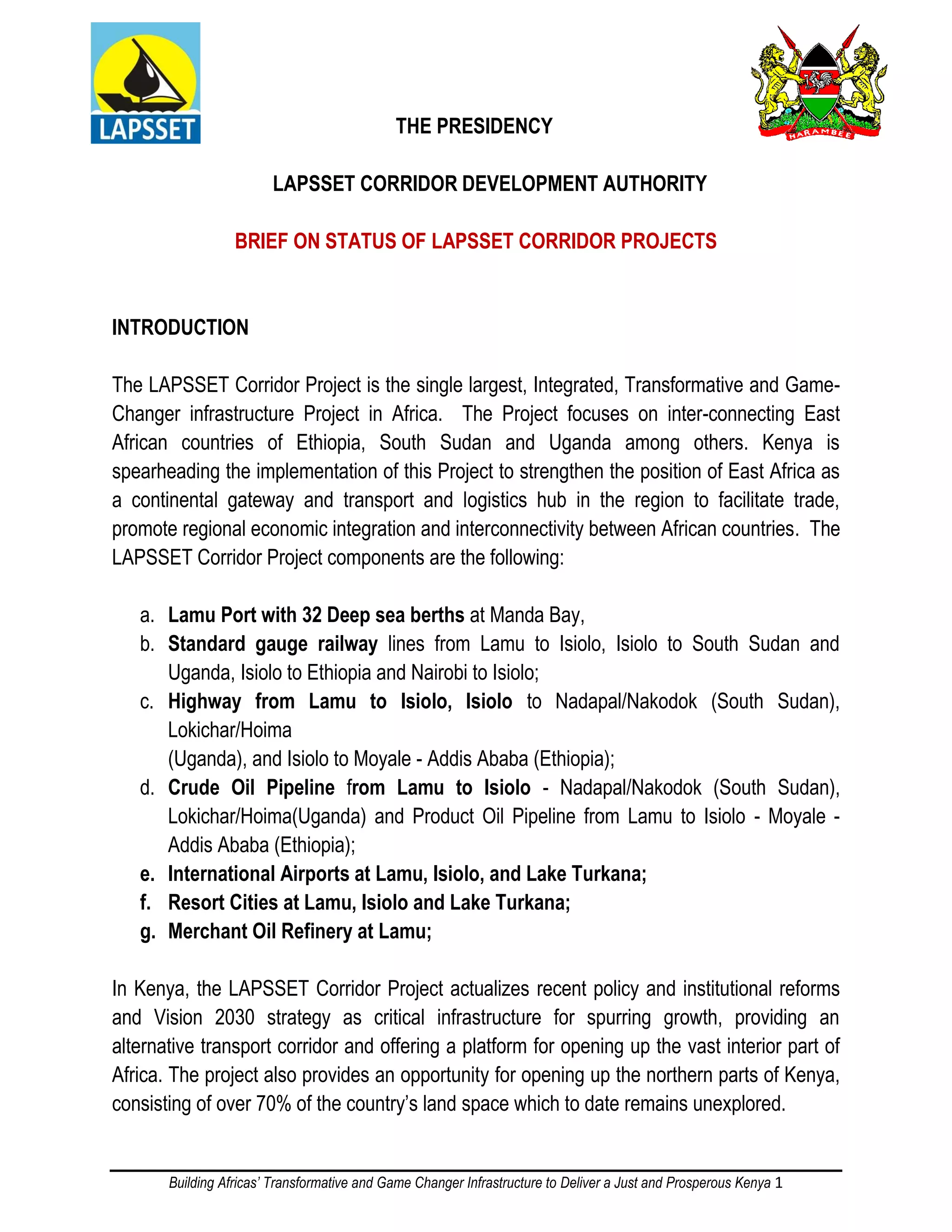 BRIEF_ON_LAPSSET | PDF