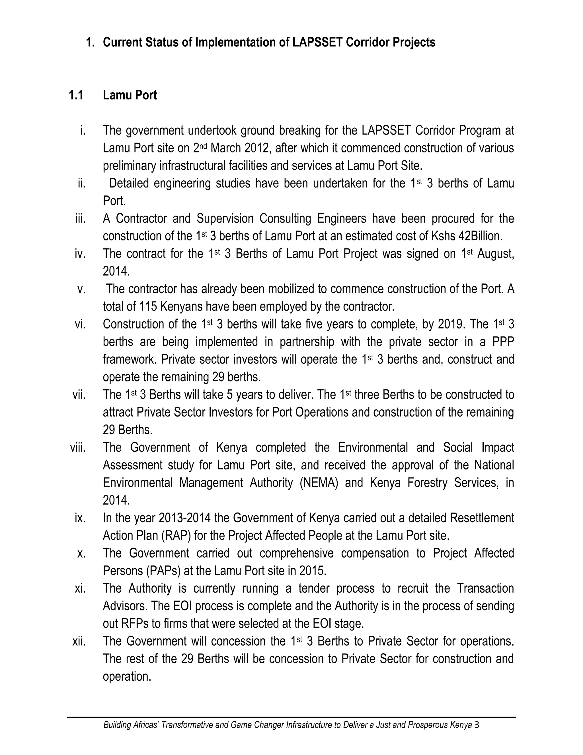 BRIEF_ON_LAPSSET | PDF