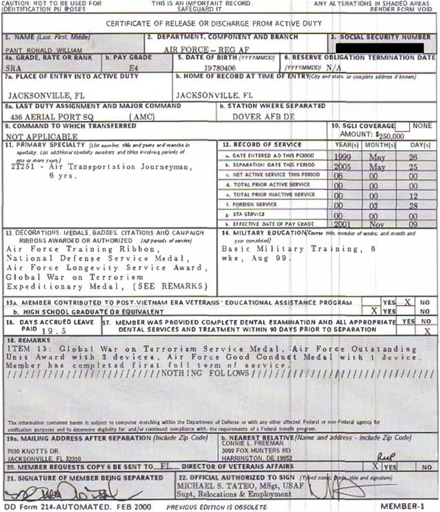 DD Form 2144_Redacted | PDF