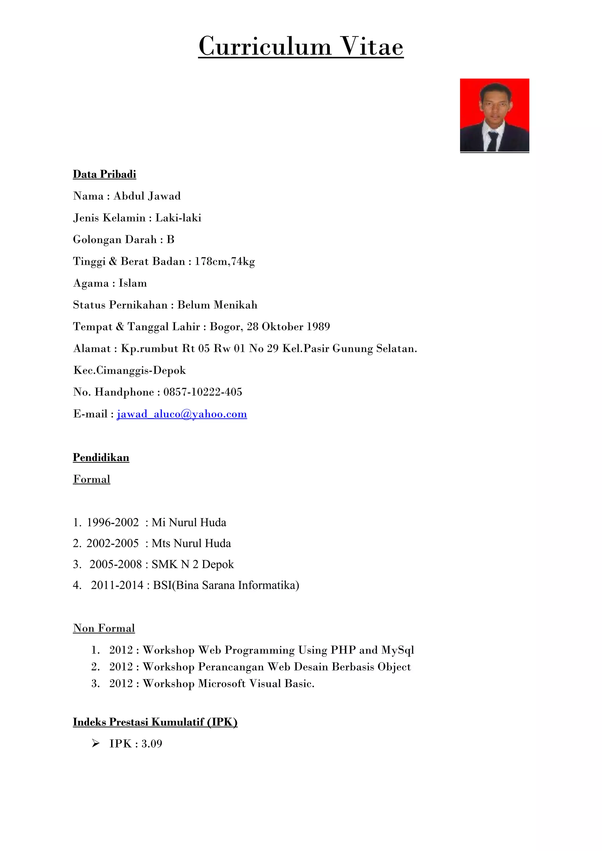 ATT_1450066447297_CV ja(1) | PDF