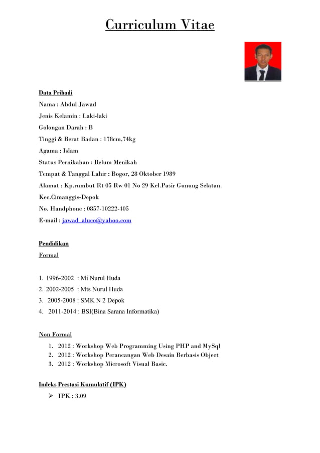 ATT_1450066447297_CV ja(1) | PDF