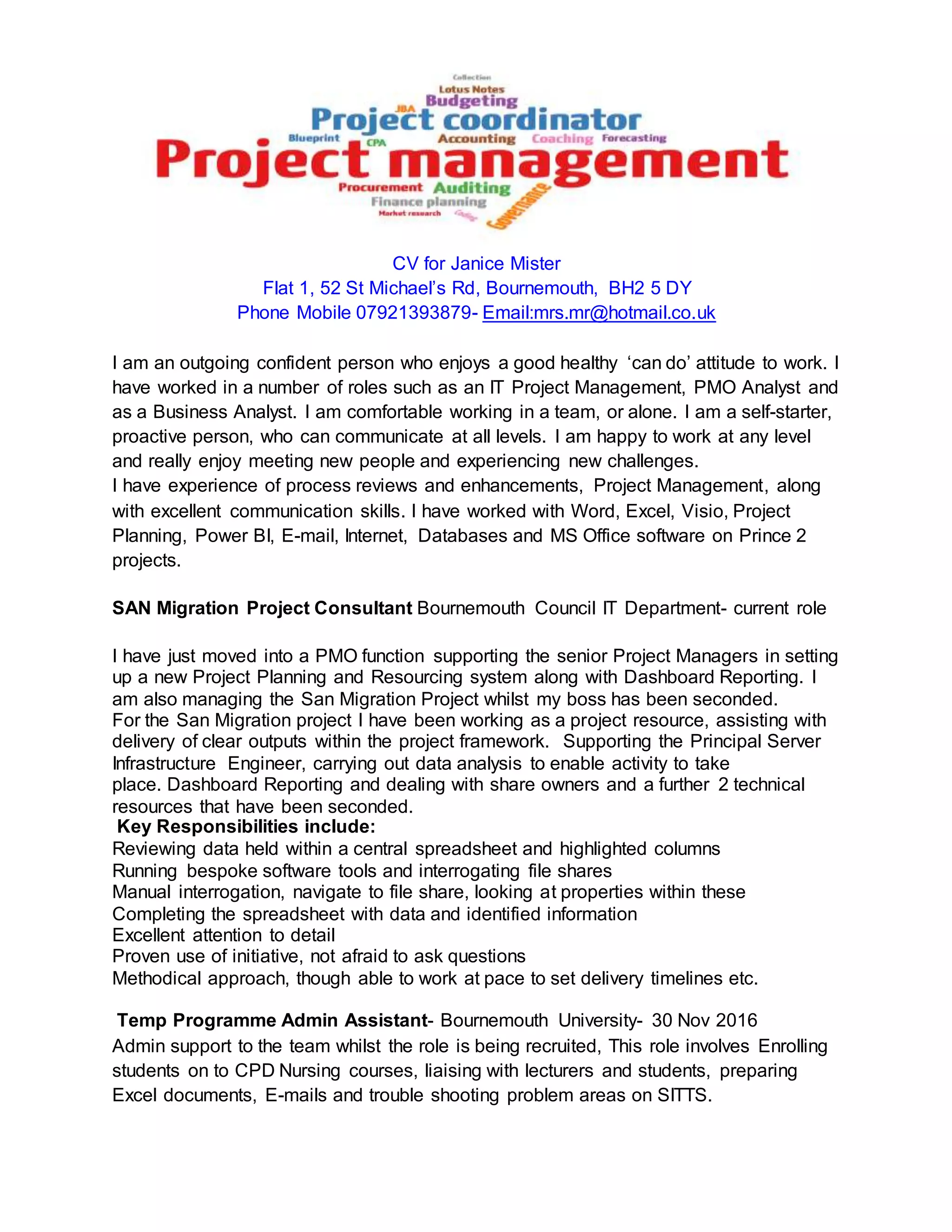 janice mister cv_03.17