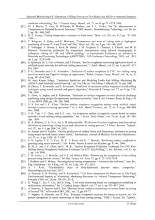 Infrared Monitoring of Aluminium Milling Processes for Reduction of Environmental Impacts | PDF
