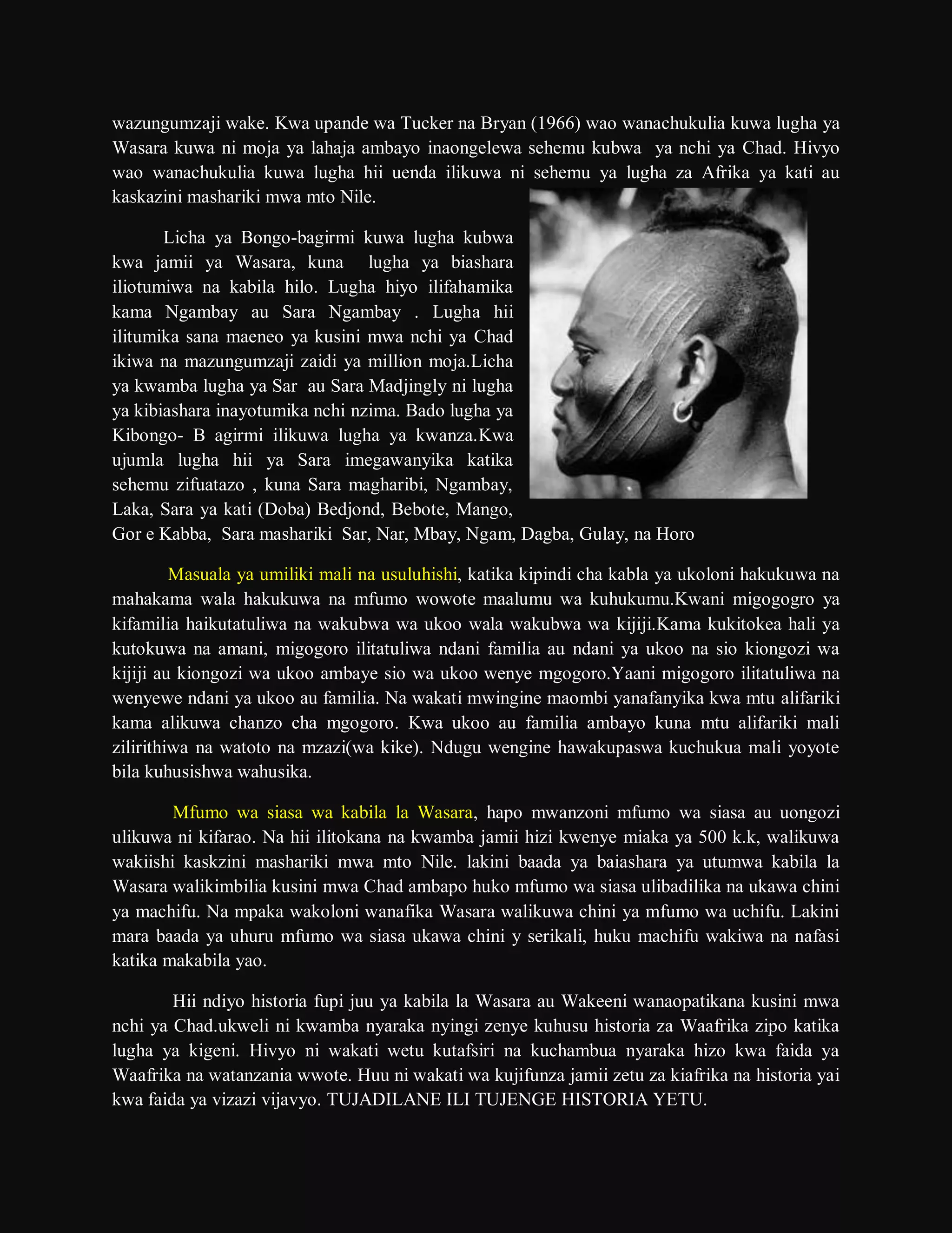 HISTORIA YA AFRIKA | PDF