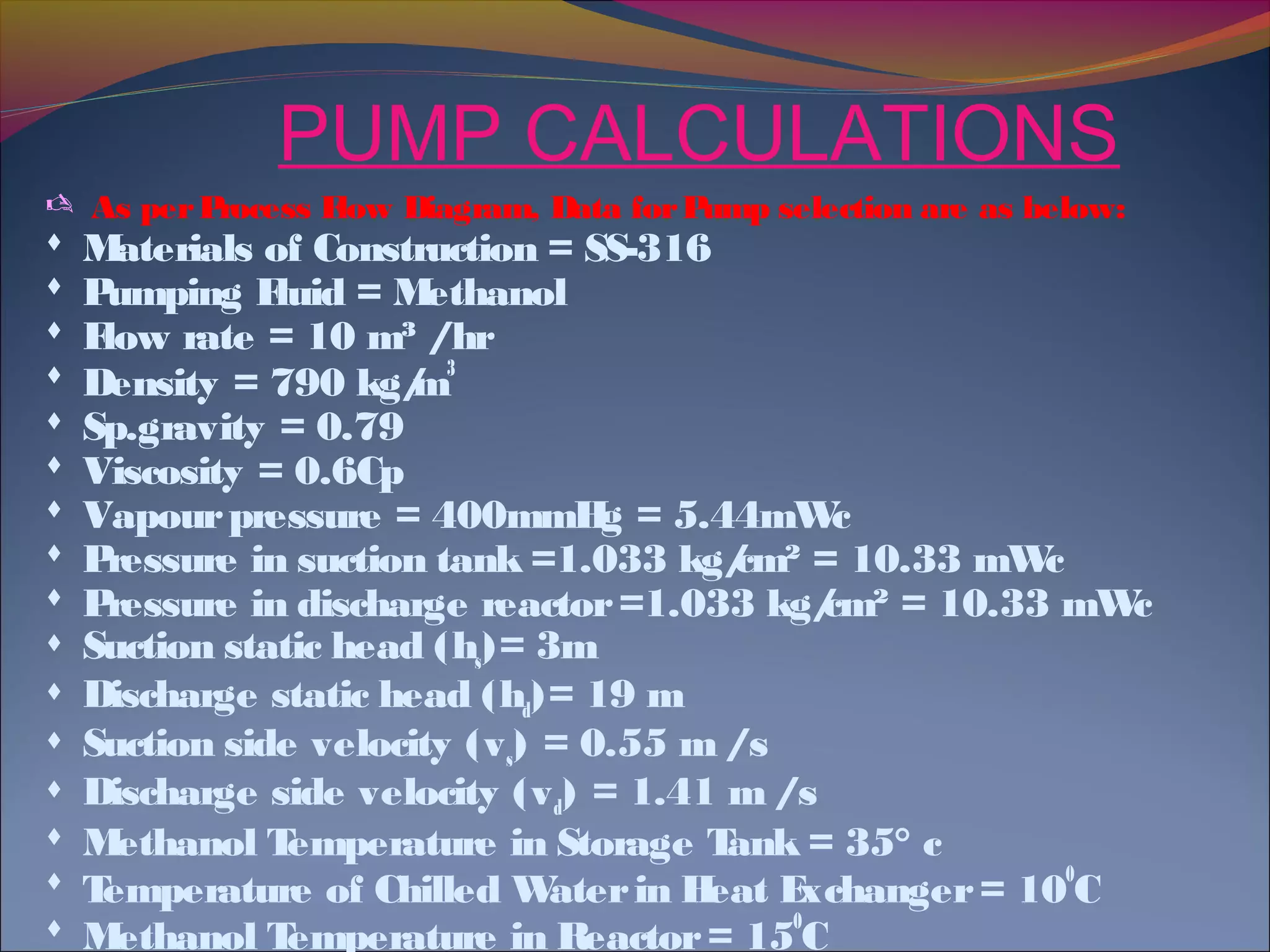 pump design | PPT