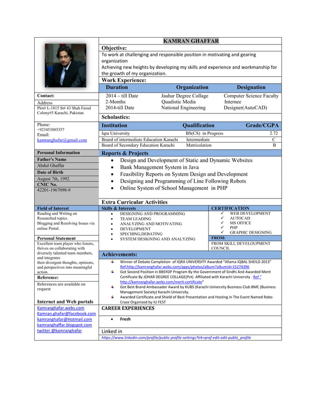 MY NEW CV | PDF | Resume Writing and Advice | Job Search