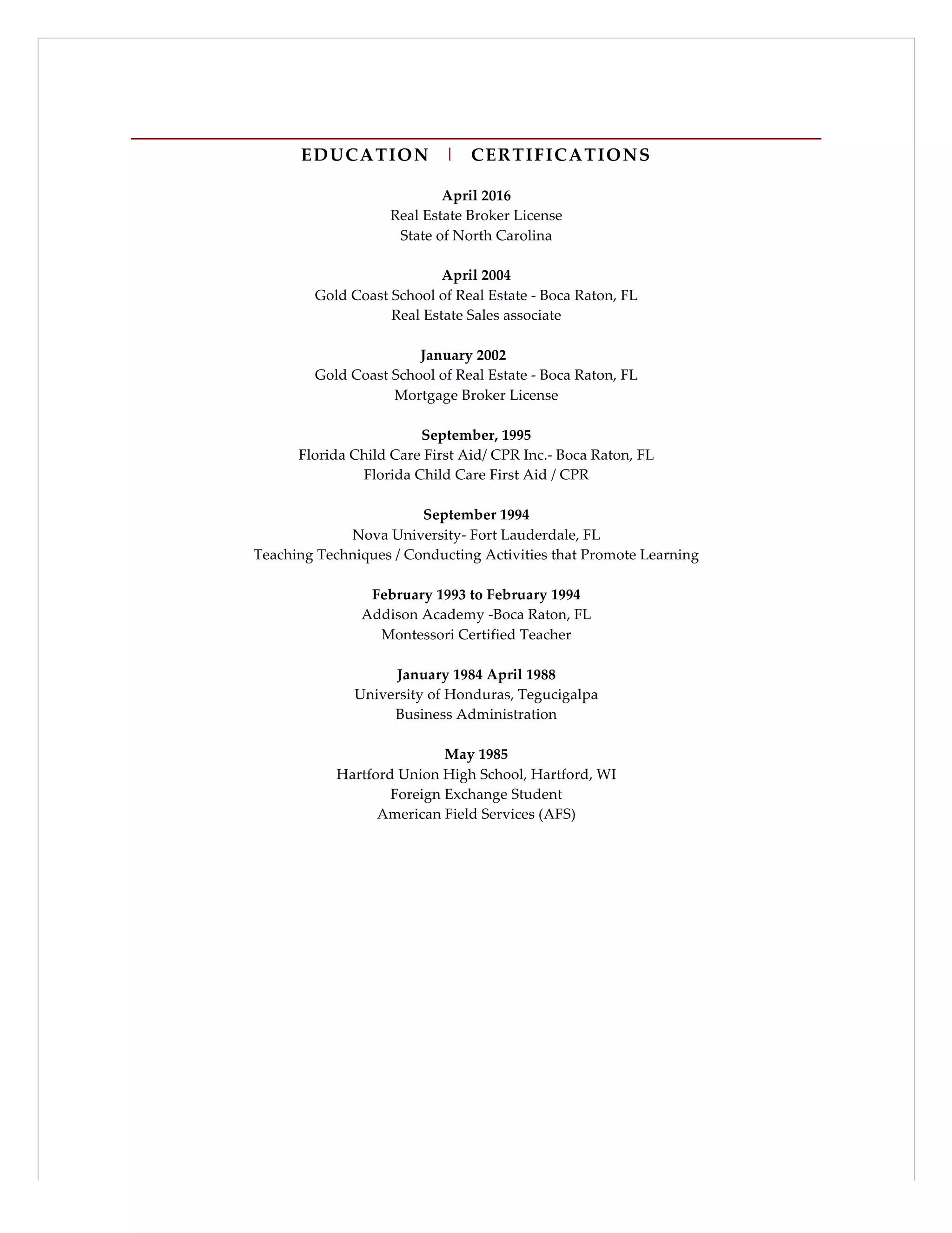 Resume. Luisa I Ramirez | PDF