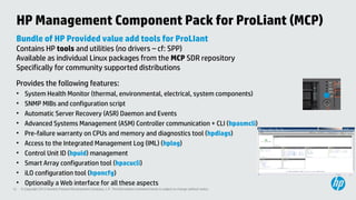 HP ProLiant Value Add tools | PDF