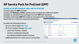 HP ProLiant Value Add tools | PDF
