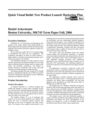 Marketing Plan | PDF