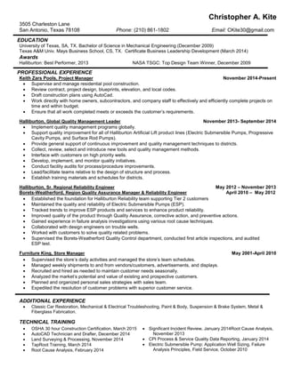 Christopher Kite Resume | PDF