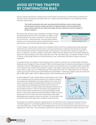 Confirmation Bias | PDF