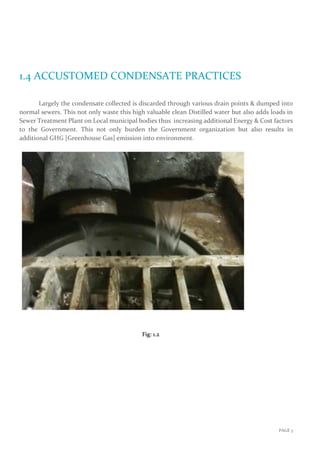 CONDENSATE RECOVERY IN MUTRAFIAH PROJECT | PDF