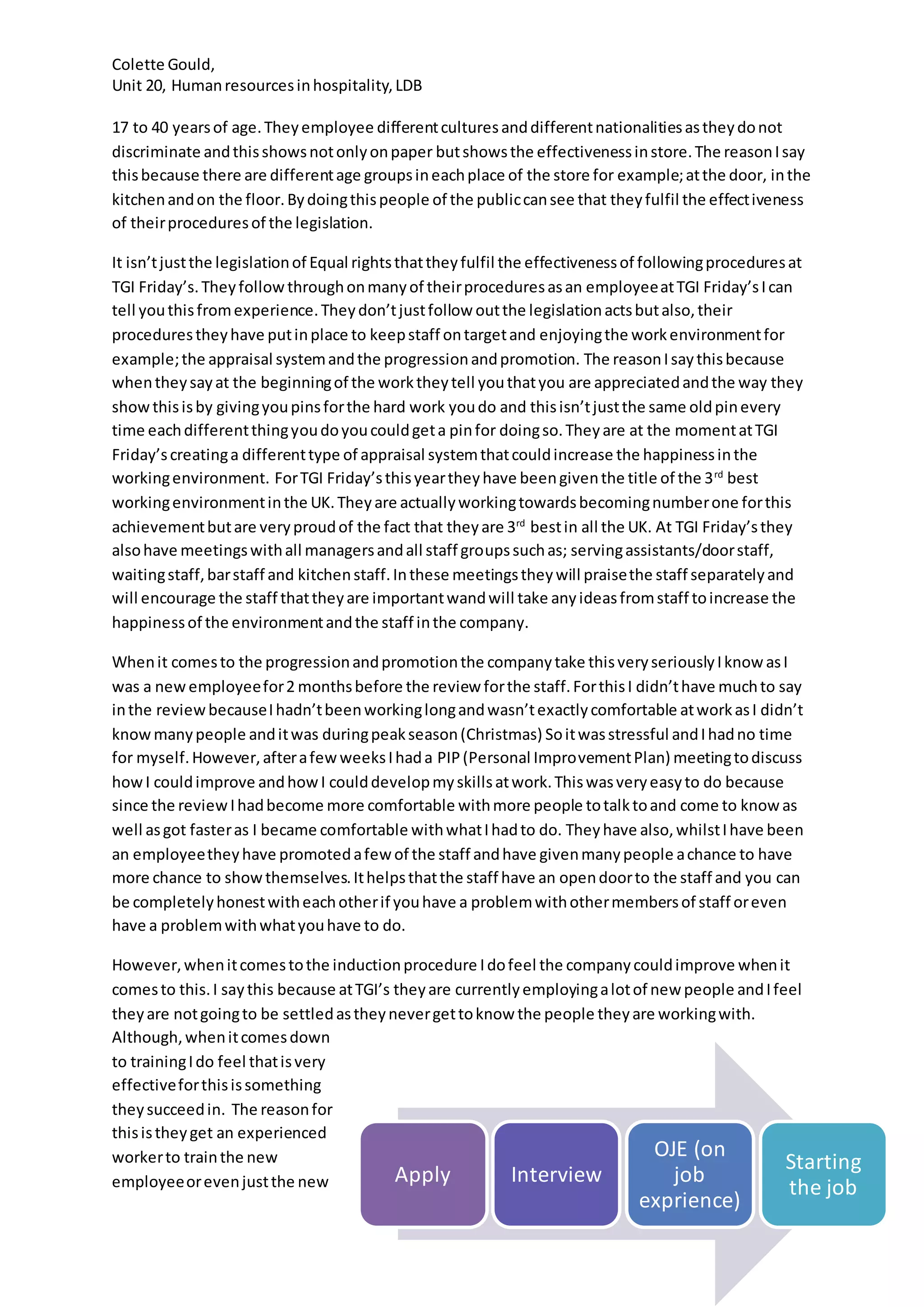 Unit 20 - Assignment 2, P3, M2 and D2 WORK | DOCX