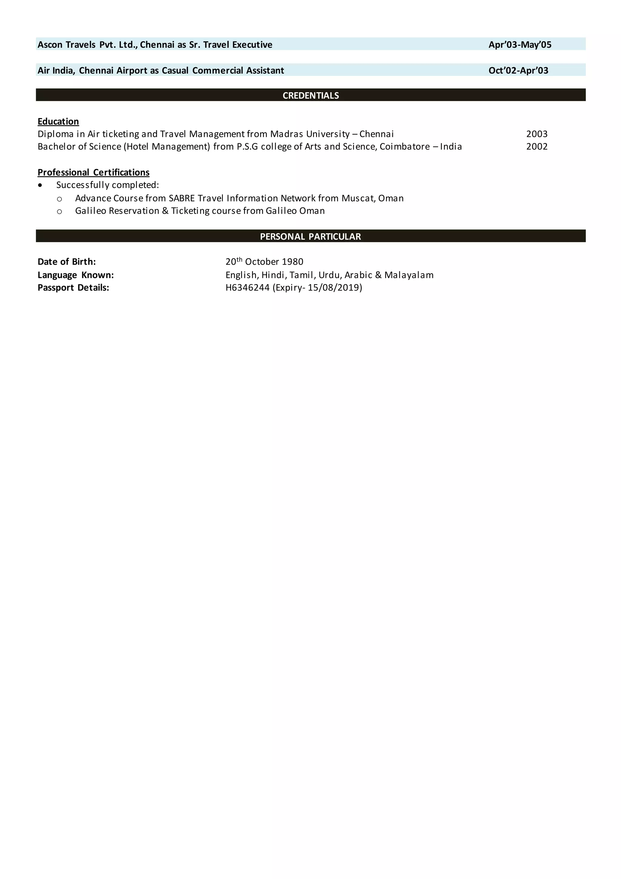 Mudassar CV | DOCX