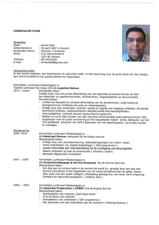 CV Akram Butt | PDF