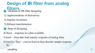 Filter Design techniques with digital signal processing.pptx