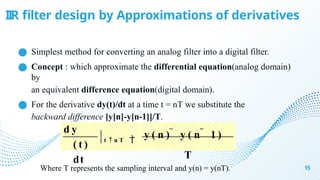Filter Design techniques with digital signal processing.pptx
