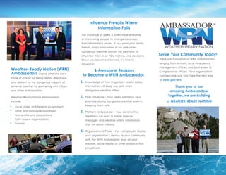 WRN_Ambassador_Trifold | PDF