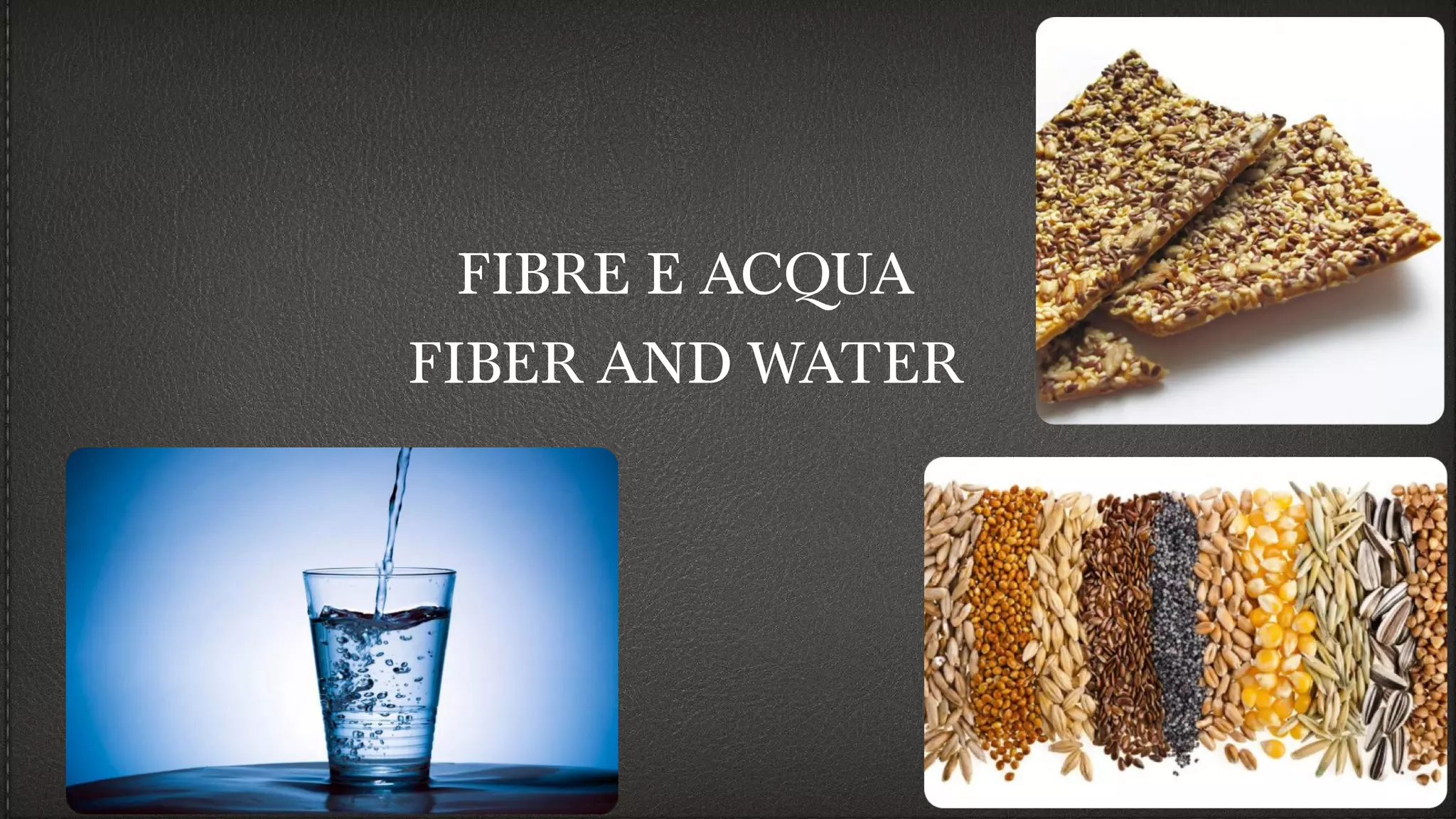 FIBERS AND WATER | ODP