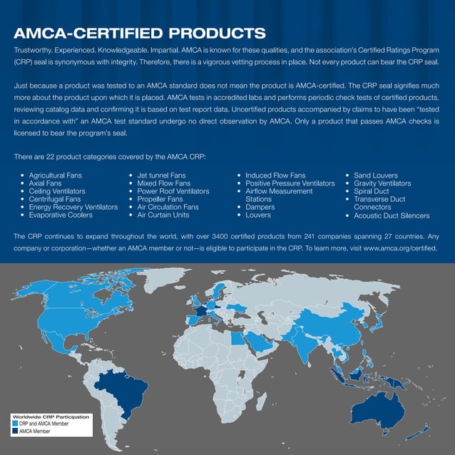 AMCA Certified Ratings Program | PDF