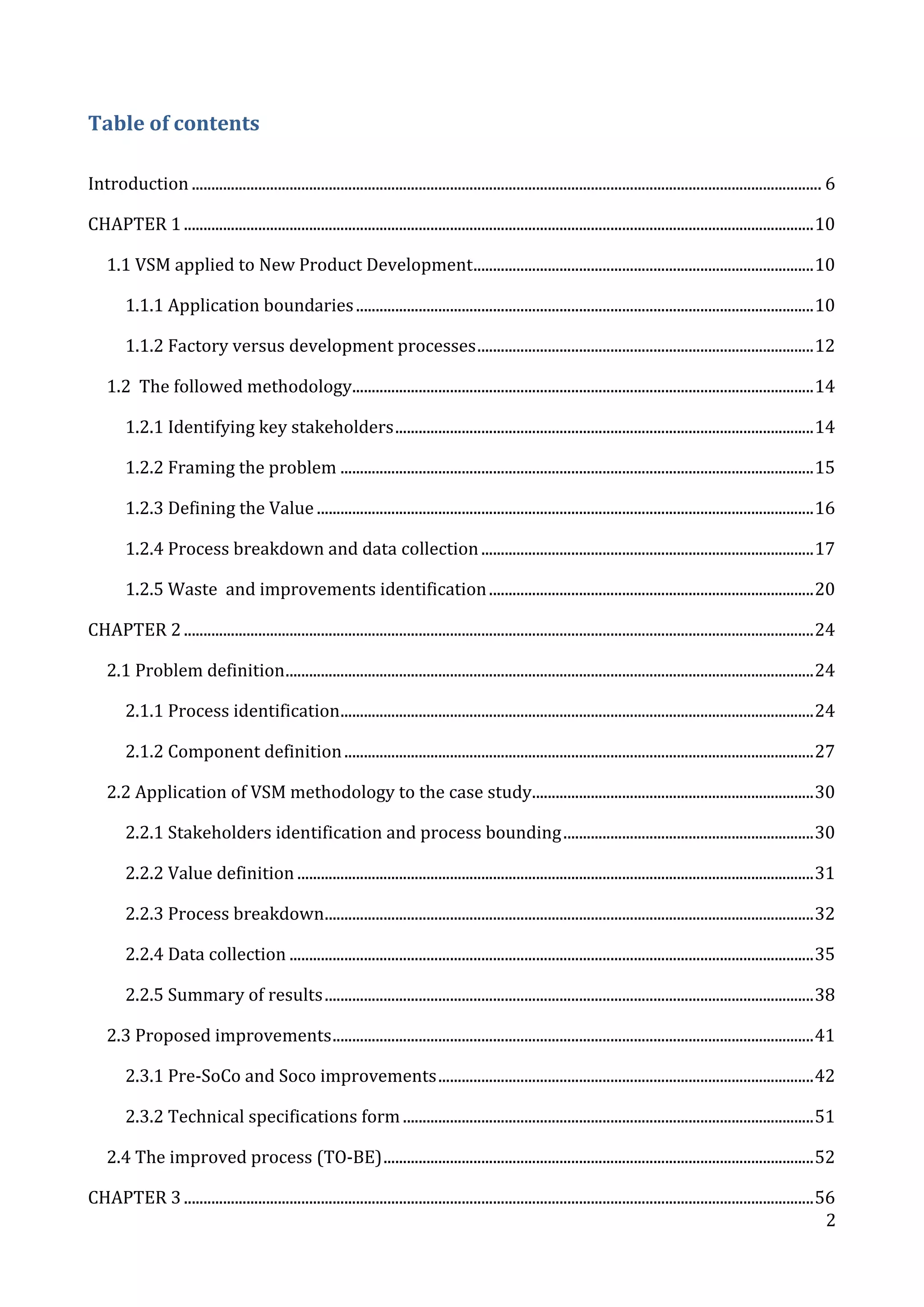 The application of VSM to NPD | PDF