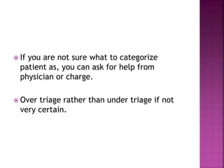 THE Triage assessment | PPTX