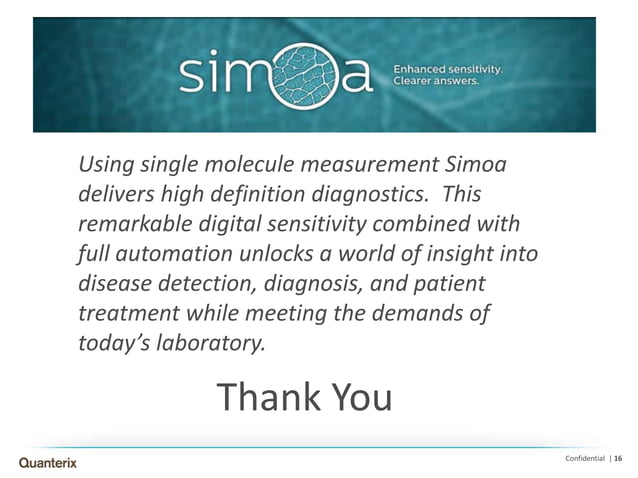 Quanterix Long Sales Presentation_SK | PDF