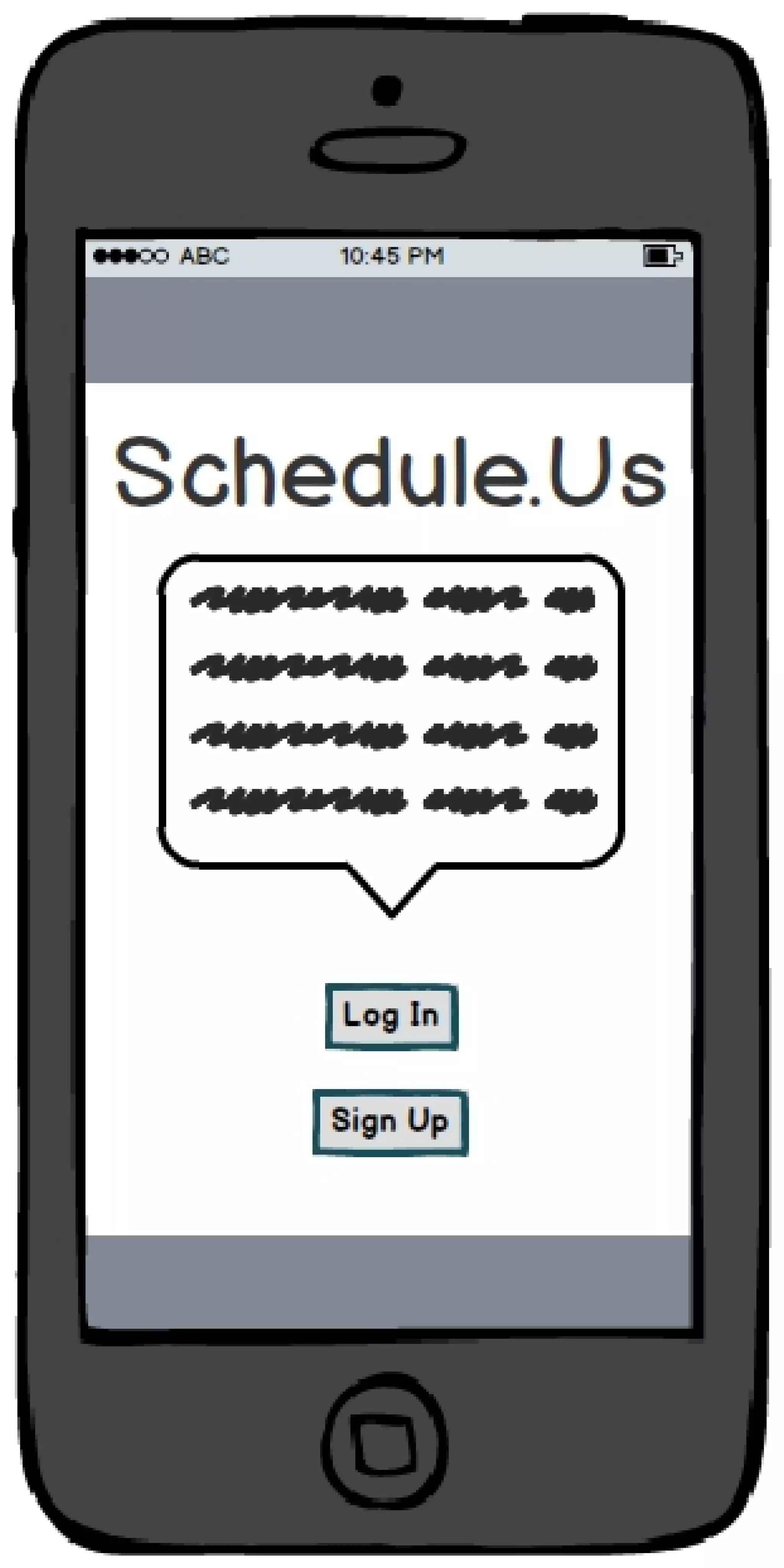 Schedule.Us App Wireframes | PDF