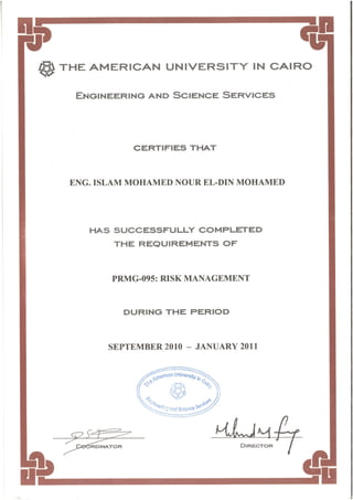 PRMG-095 Risk Management Certificate | PDF