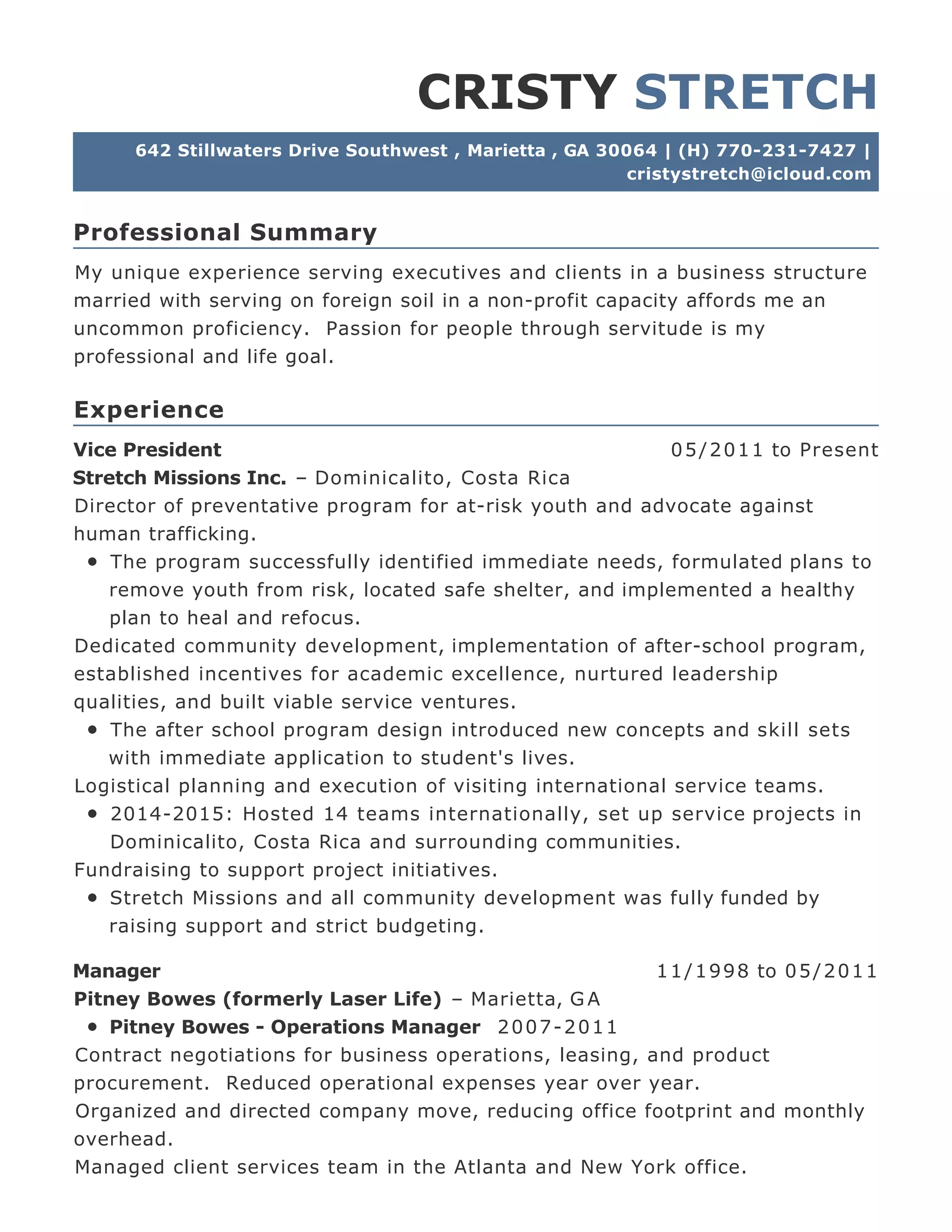 Resume Final | PDF
