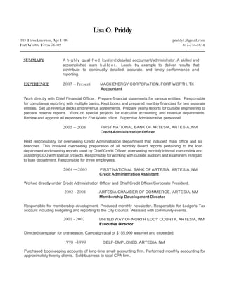 LOP Resume | PDF