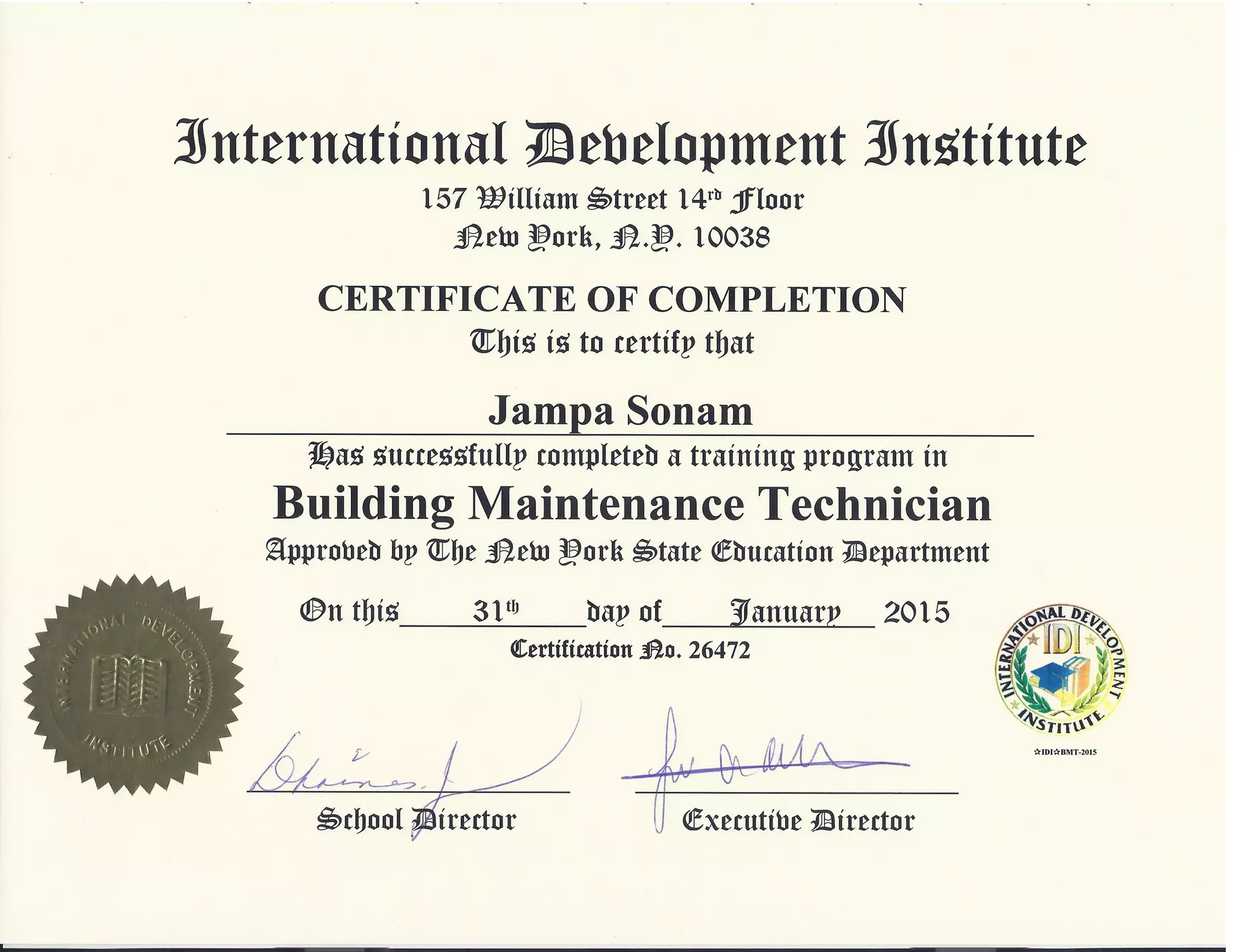 Building Maintenance Technician Ppt