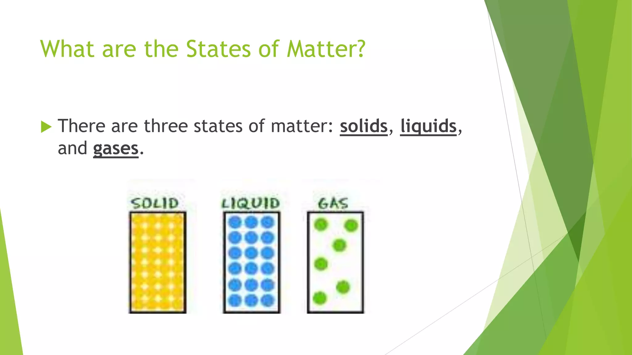 The Three States of Matter | PPTX