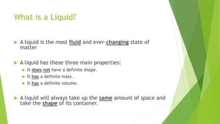 The Three States of Matter | PPTX