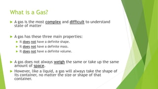 The Three States of Matter | PPTX