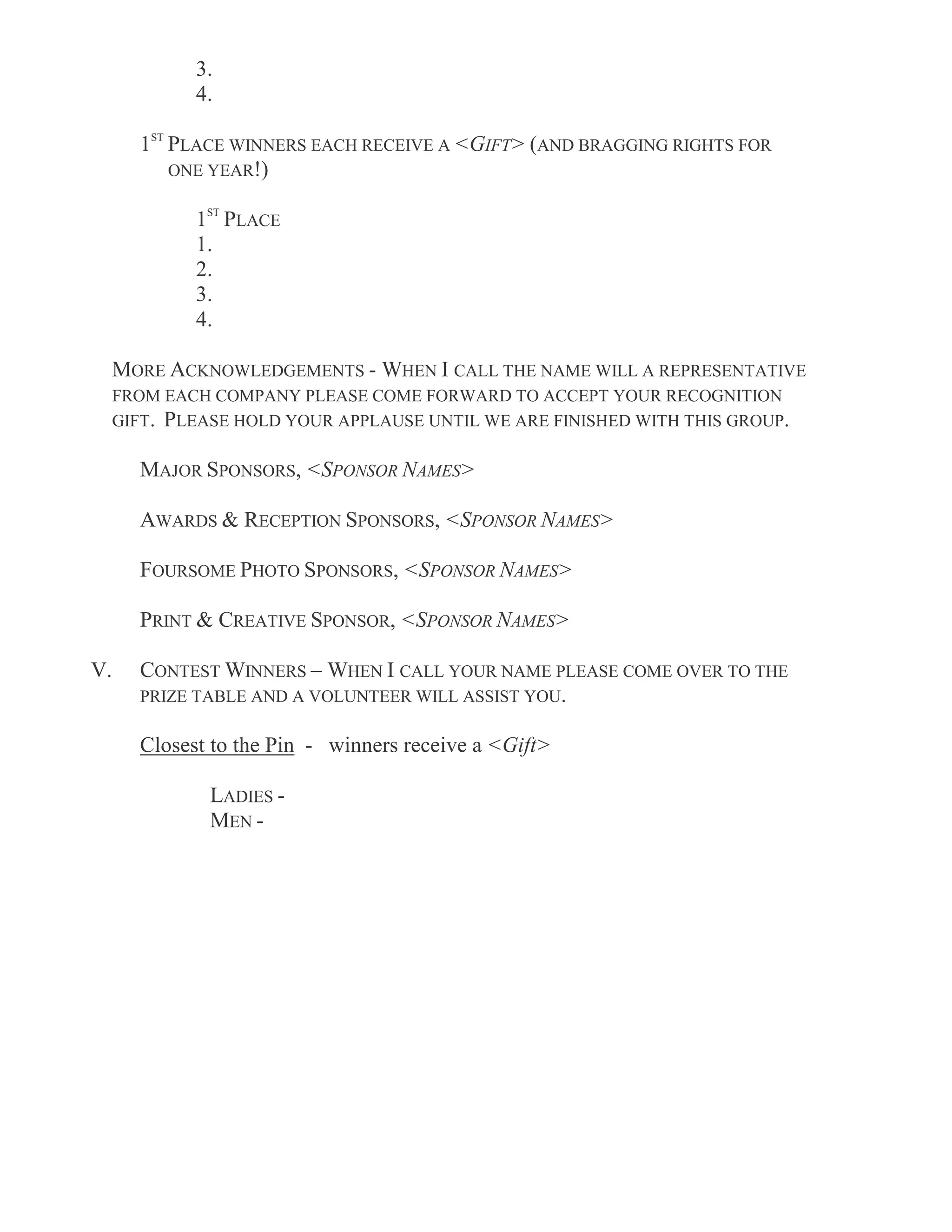 GD_AwardCeremonyScript | PDF