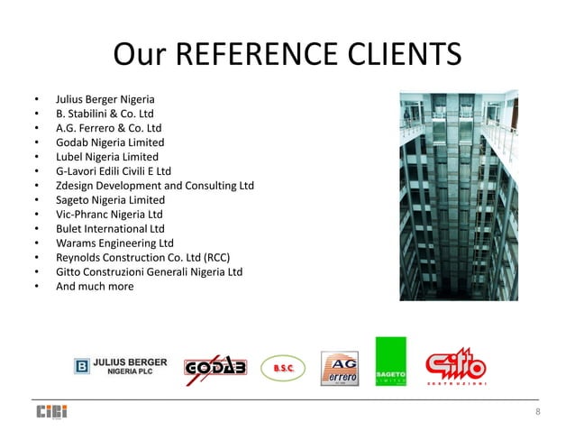 CIBI CORPORATE PRESENTATION | PDF | Construction Industry | Industries