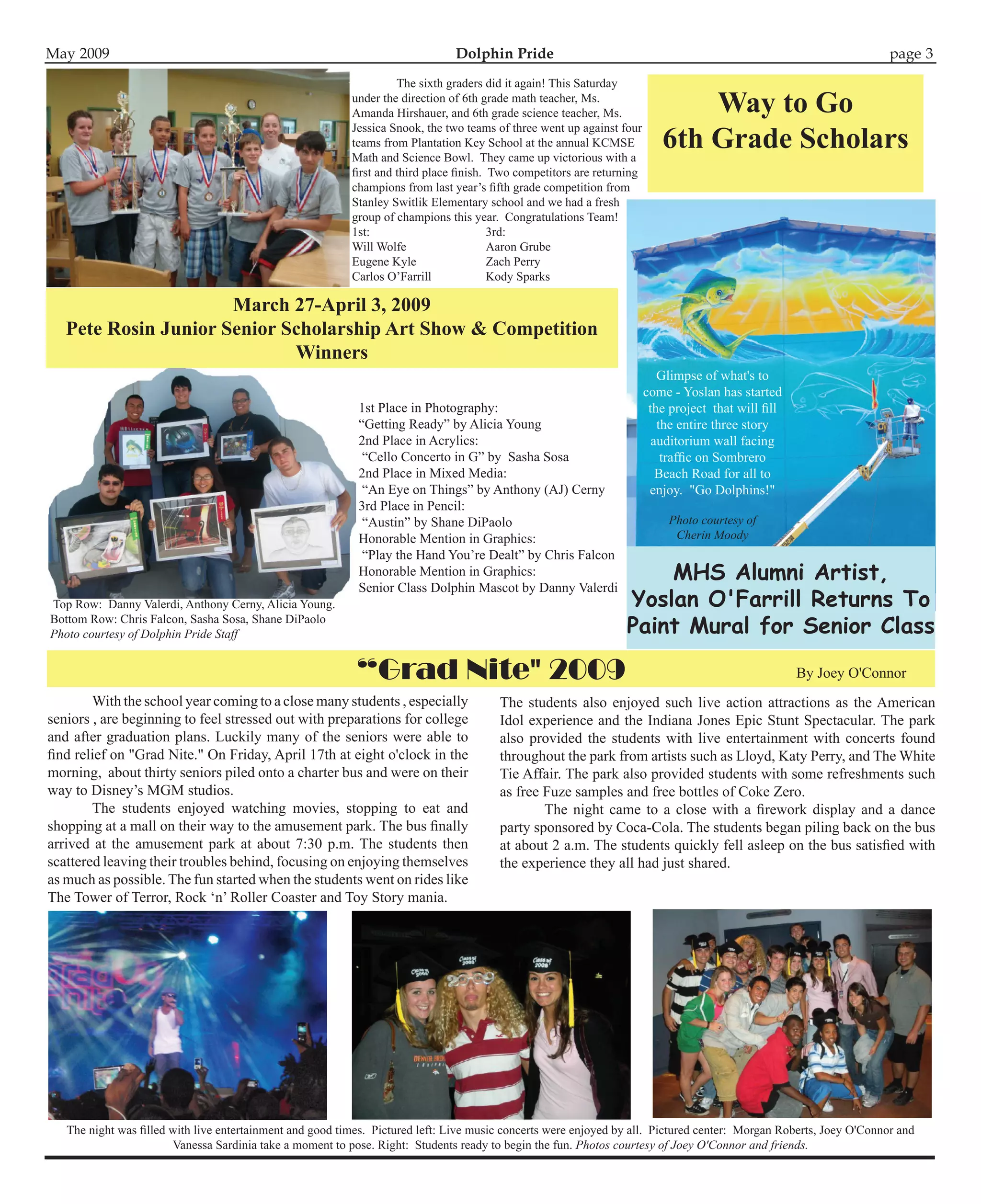 May 2009 MHS Dolphin Pride | PDF