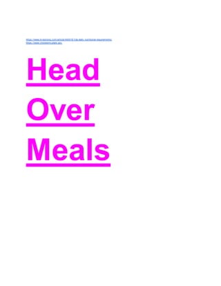 Healthy Diet Poster | DOCX