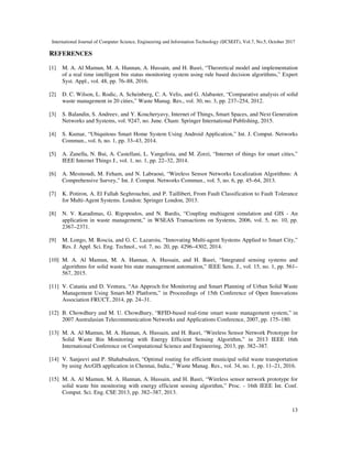 MULTI-AGENT BASED IOT SMART WASTE MONITORING AND COLLECTION ...