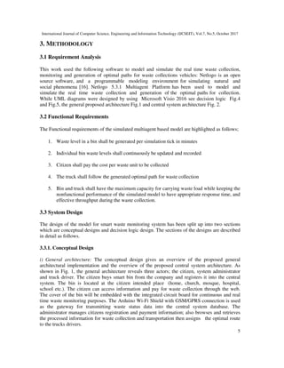 MULTI-AGENT BASED IOT SMART WASTE MONITORING AND COLLECTION ARCHITECTURE | PDF