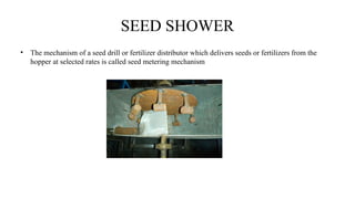 Design of automatic seed sowing machine Using IOT | PPTX