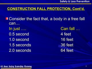 construction fall protection | PPT