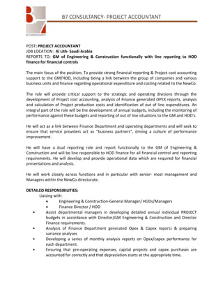 B7 project-accountant | PDF